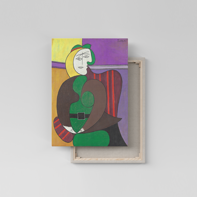 Red Armchair Picasso - Cuadros decorativos para Sala, Arte Clásico ...